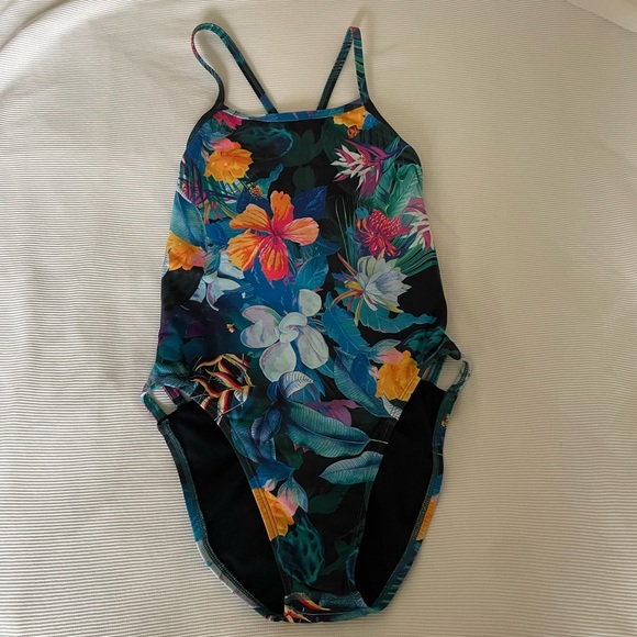 Jolyn Clothing | Swim | Tropical Print Jolyn Onesie | Poshmark